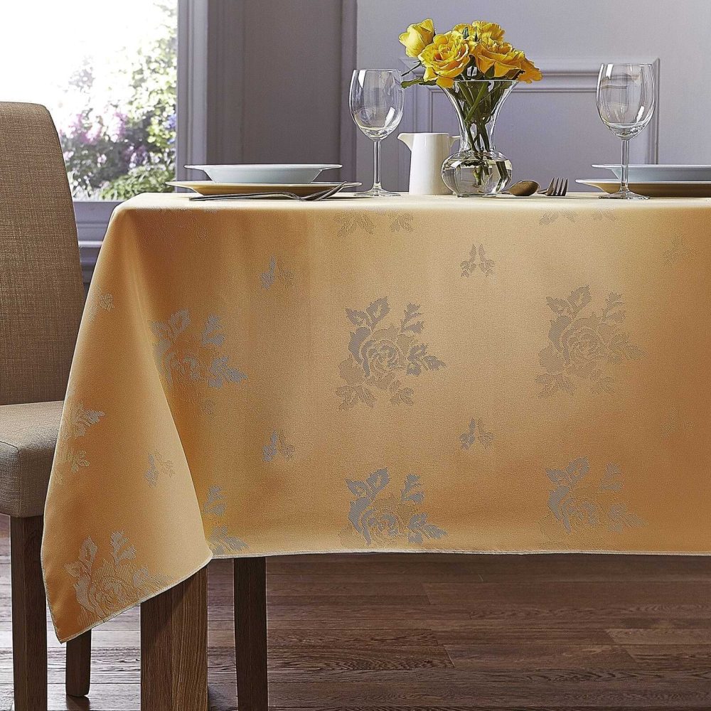 Charlotte Thomas Cezanne Coloured Woven Rose Design Polyester ...